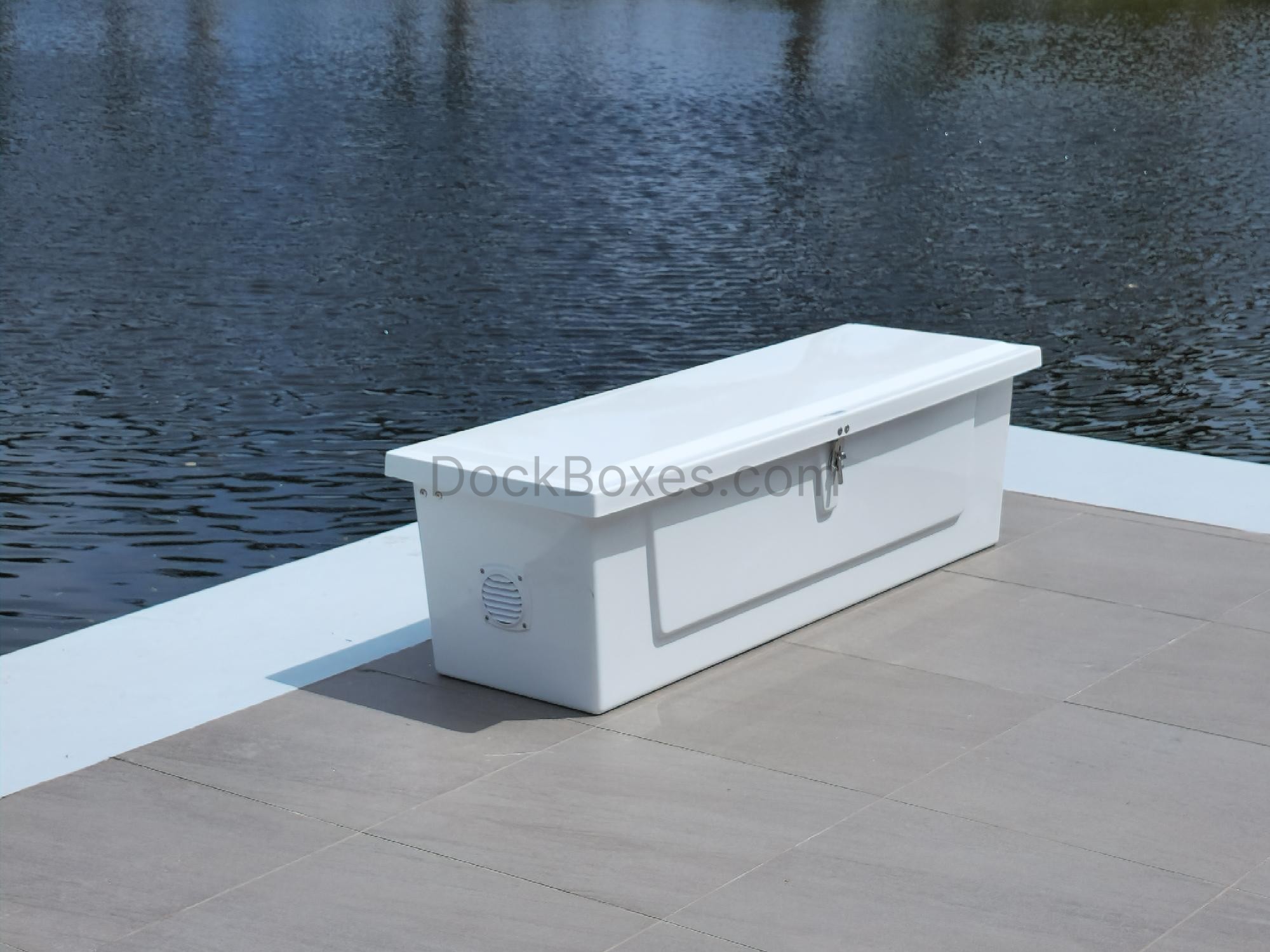 Dock Box Model 418 – 4′ Low Profile - Dock Boxes