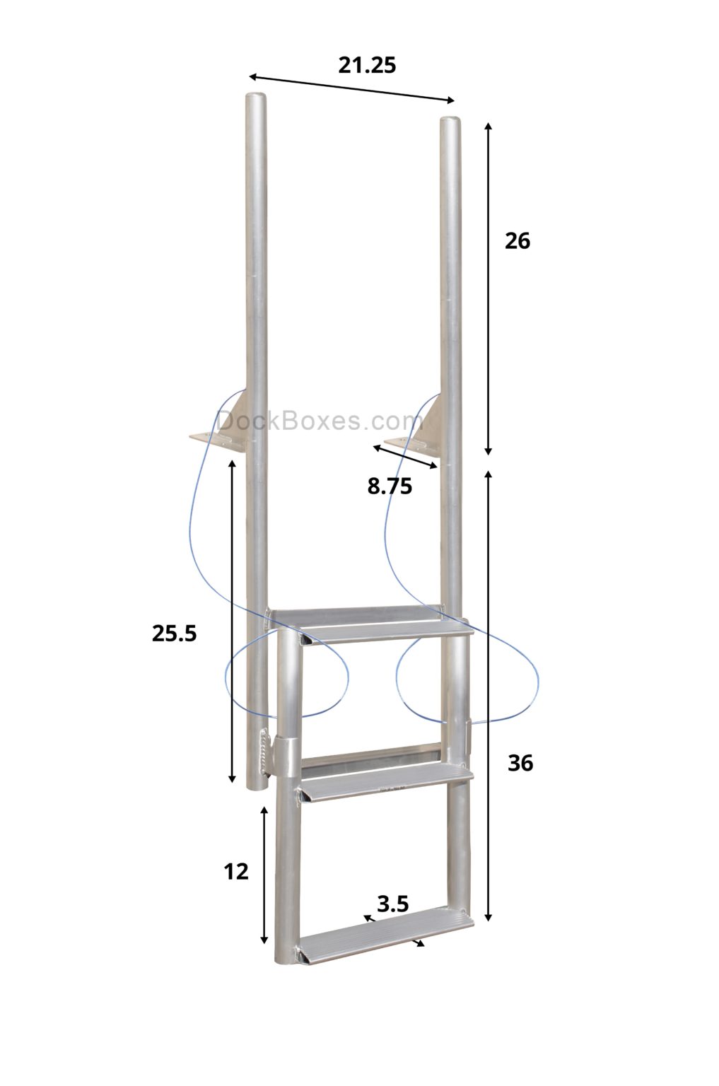 Buy 3 Step Finger Pier Lift Dock Ladder